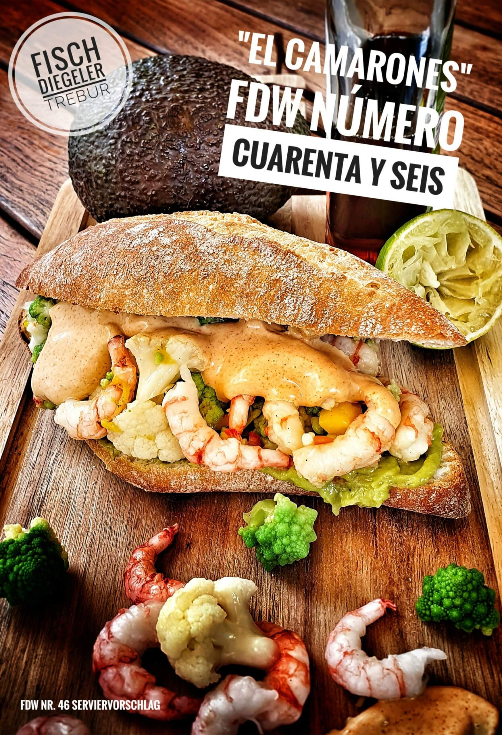 Le Camarones FdW Número Cuarenta y Seis - Fischbrötchen | Das Beste aus ...